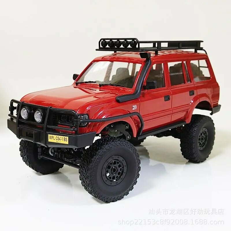 Радиоуправляемая машина WPL C54-1 (красный) 4WD 2.4G 1/16 RTR Land Cruiser - C-54-1-R