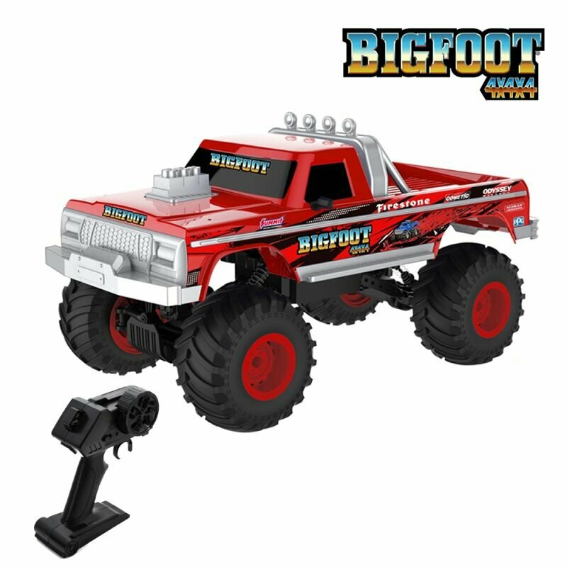 Радиоуправляемые джипы, внедорожники HB 666 Радиоуправляемая машина BIGFOOT 4WD 1:16 - OC-1602
