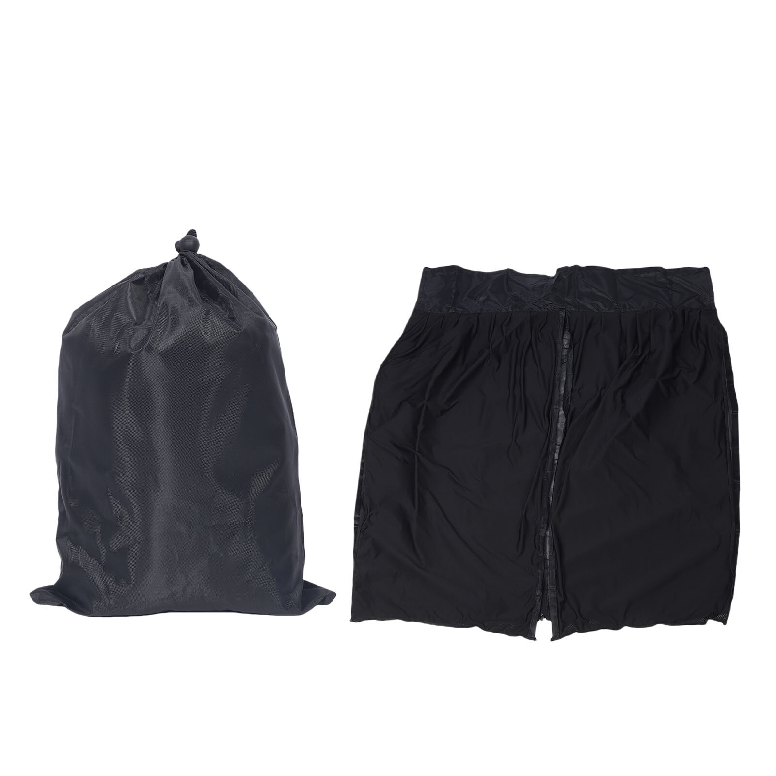 Двойная дверная занавеска магнитная замыкание наружная ветропроницаемая сетчатая занавеска для RV Camping Car 130x155с / 51,2x61in (WXH)