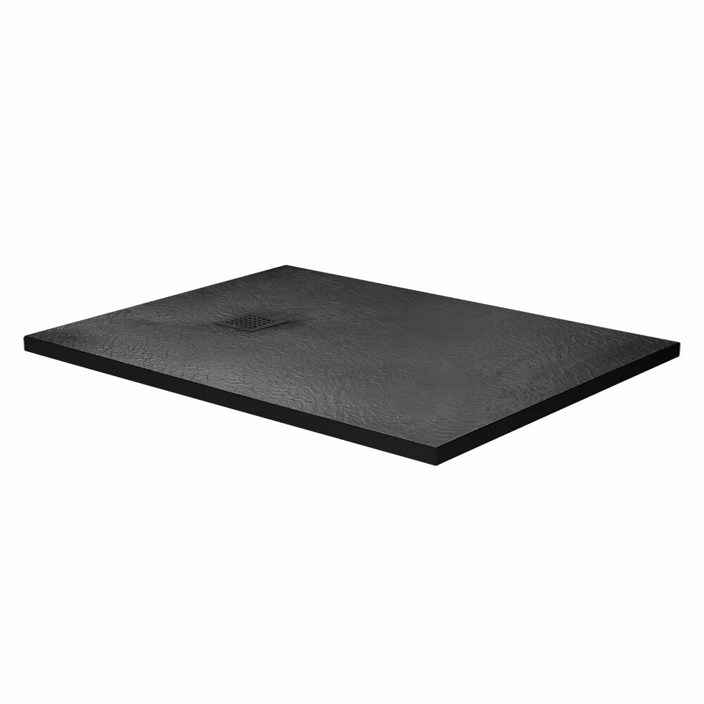 Поддон для душа BelBagno Uno TRAY-MR-UNO-AH-120/90-35-NERO-NO 120x90 см, черный, прямоугольный, низкий, с антискользящим покрытием