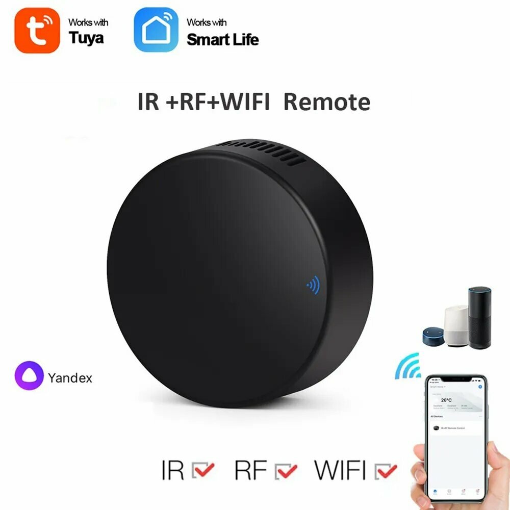Tuya Smart RF IR пульт дистанционного управления WiFi умный дом инфракрасный контроллер