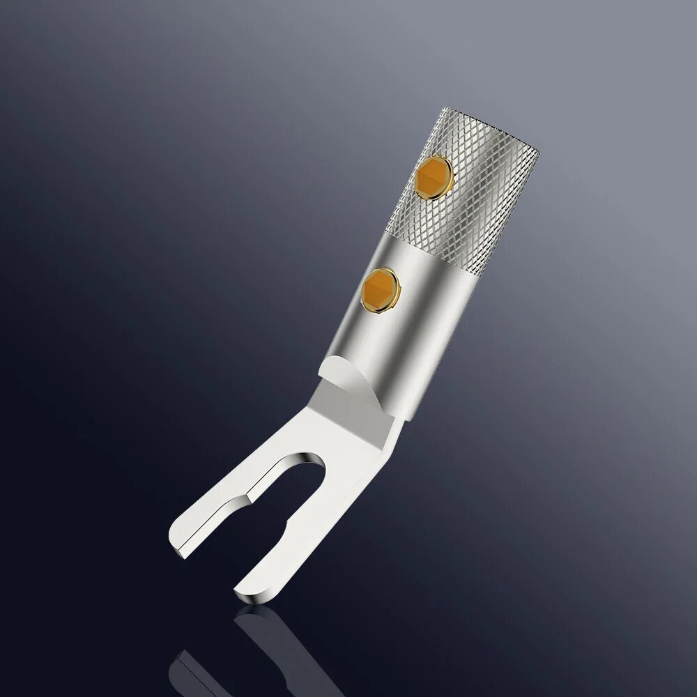 Audiocrast Hi End Viborg VS702 Чистая Медь Золото/Серебро/Родиевое Покрытие Y-лопатка/Вилка VS702S