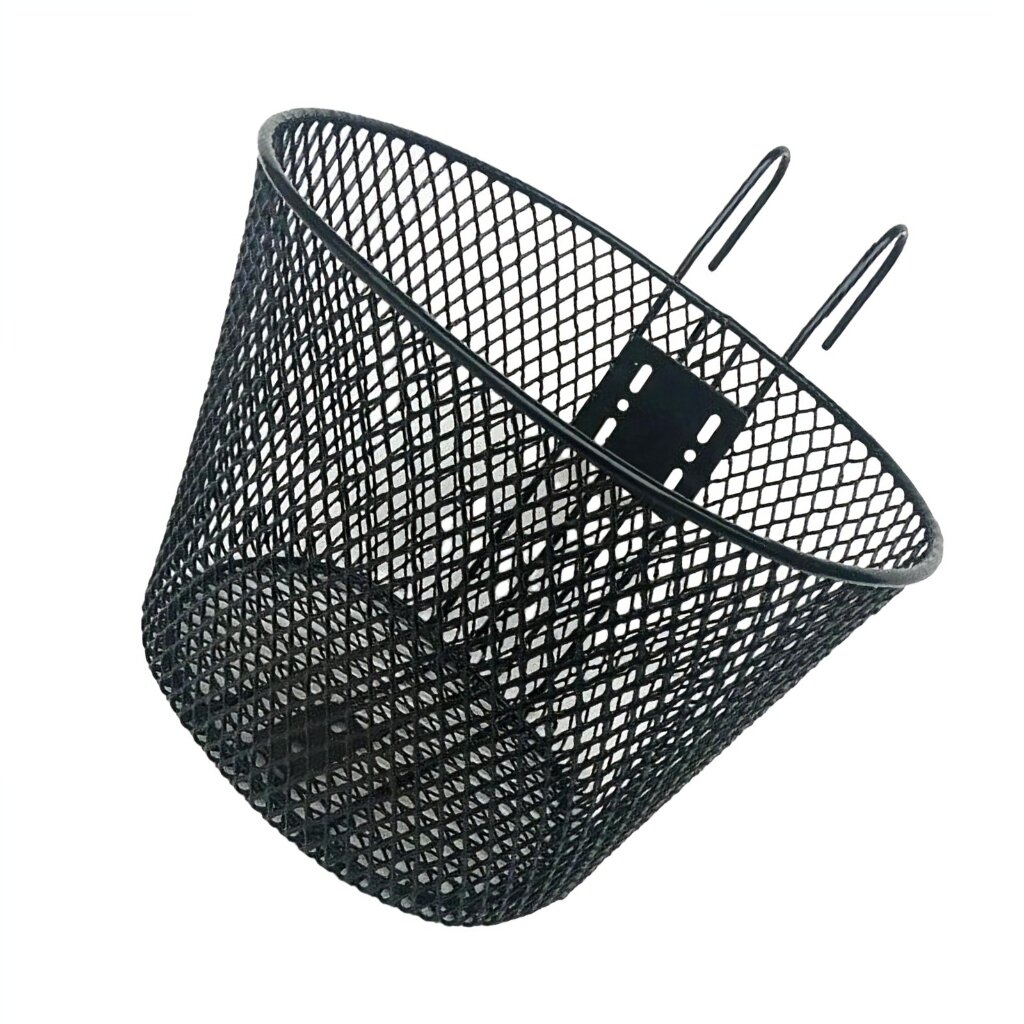 Передняя Корзина Для Тяжелых Металлических Велосипедов Съемная Портативная Велосипедная Корзина для Поездок На работу На свежем Воздухе