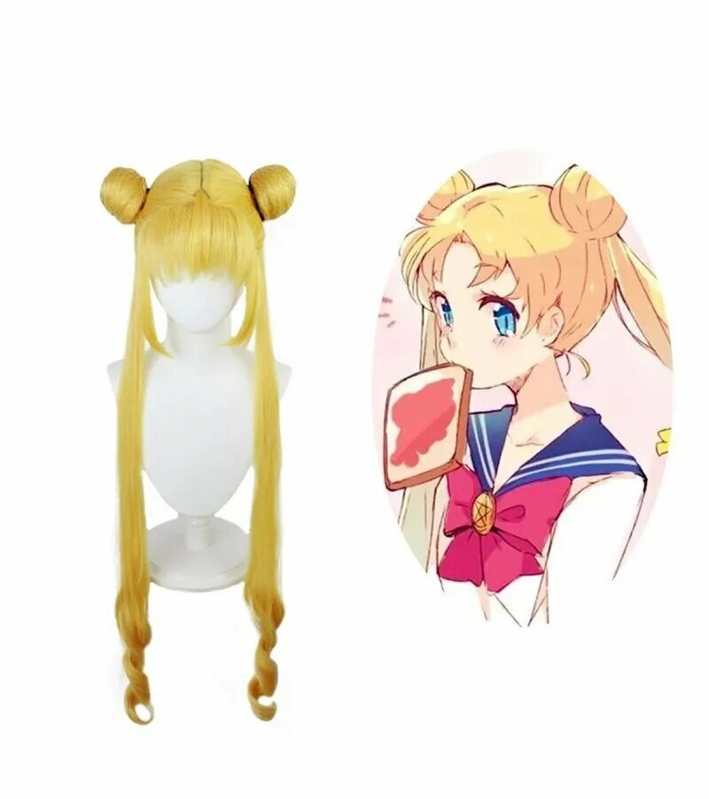 Парик для косплея Sailor Moon Сейлор Мун