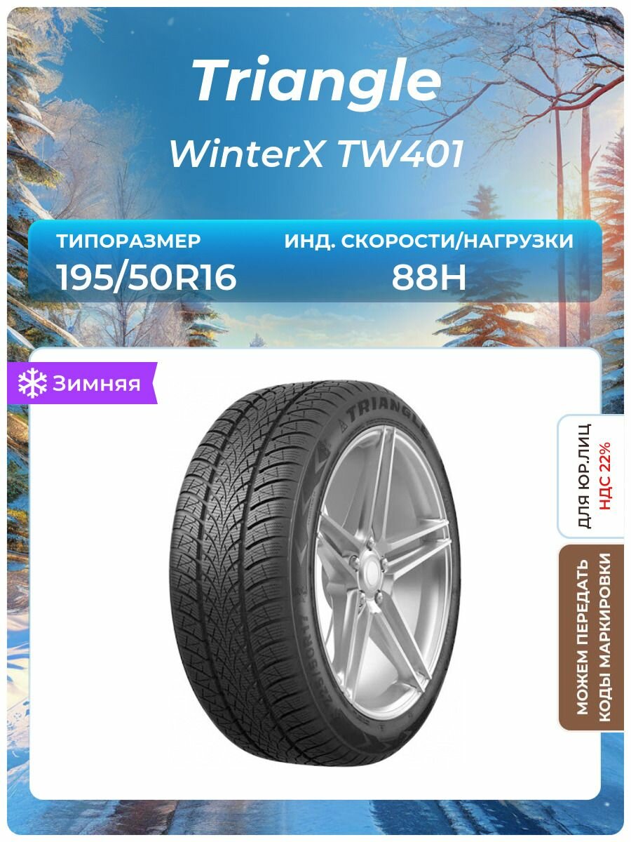 Шина Triangle WinterX TW401