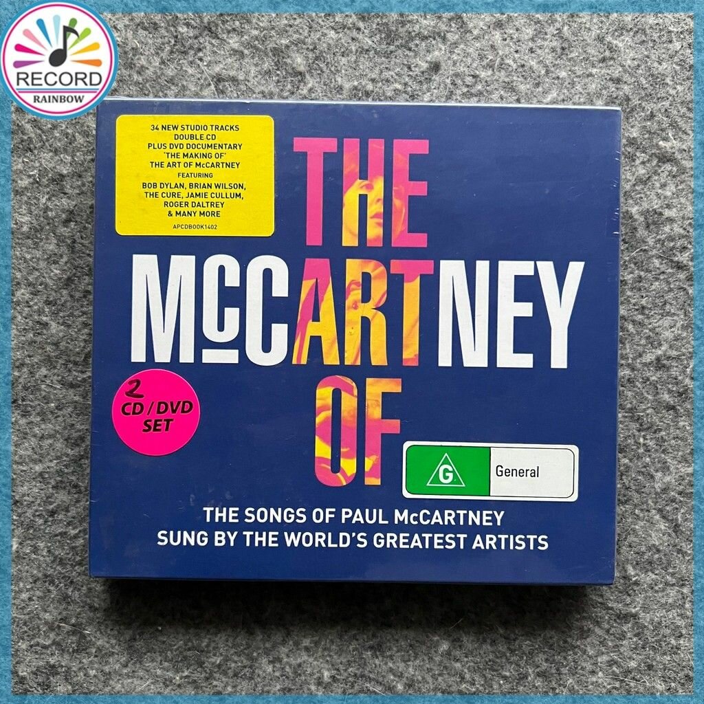The Art Of McCartney 2CD+DVD 1Z06773 запечатанный совершенно новый альбом 2CD DVD комплект запечатанный