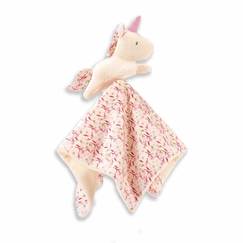 Плюшевое одеяло-игрушка Unicorn, розовый