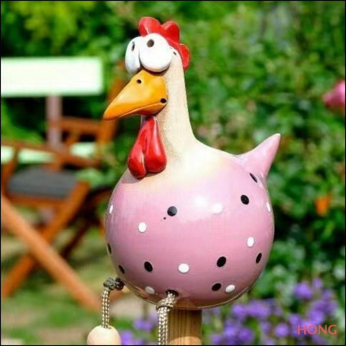 Фигурка садовая