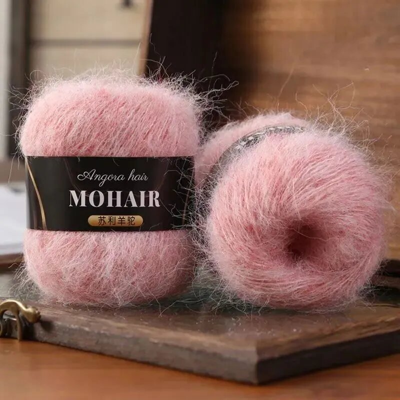 Пряжа альпака мохеровая 25г