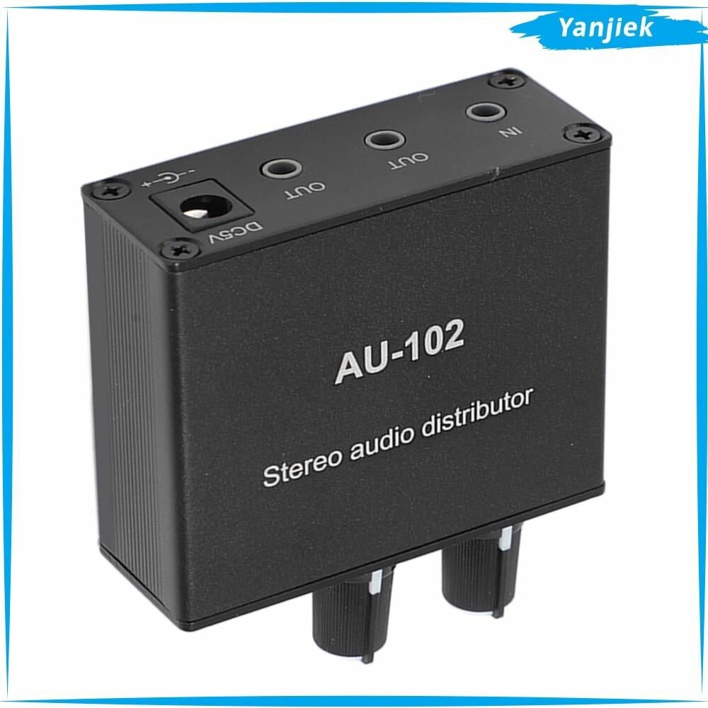 Усилитель звука 3.5мм, прочный и оптимизированный, для компьютеров и музыкальных инструментов