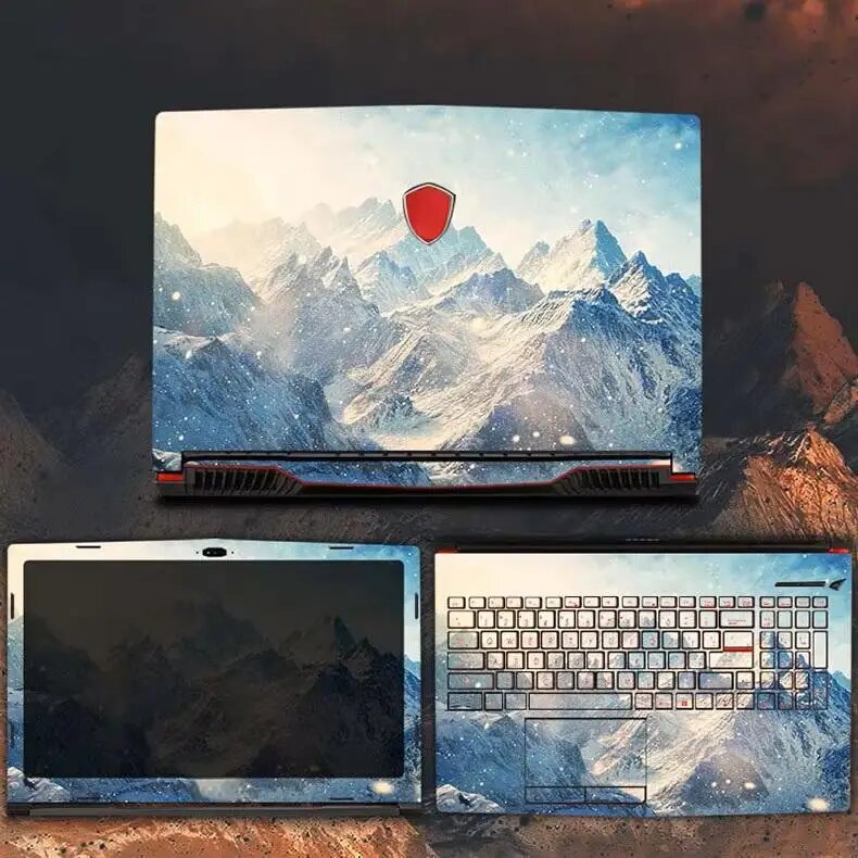 Наклейка на ноутбук MSI GS72, винил, Image 8