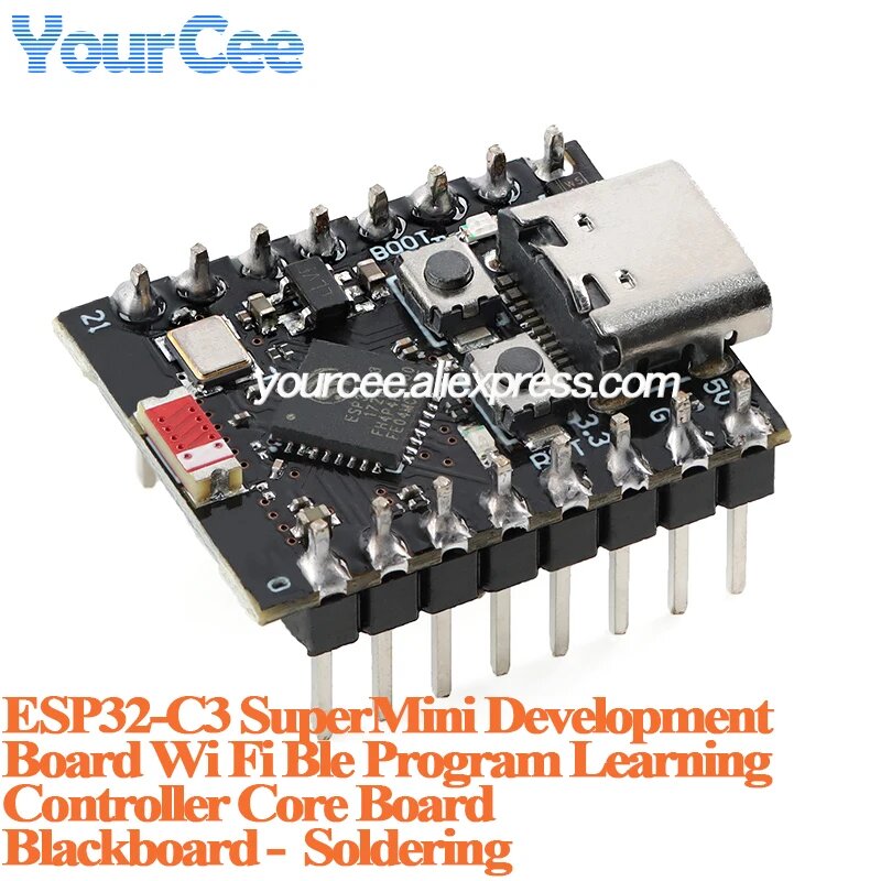 Модуль ESP32-C3 C3-SuperMini Welded