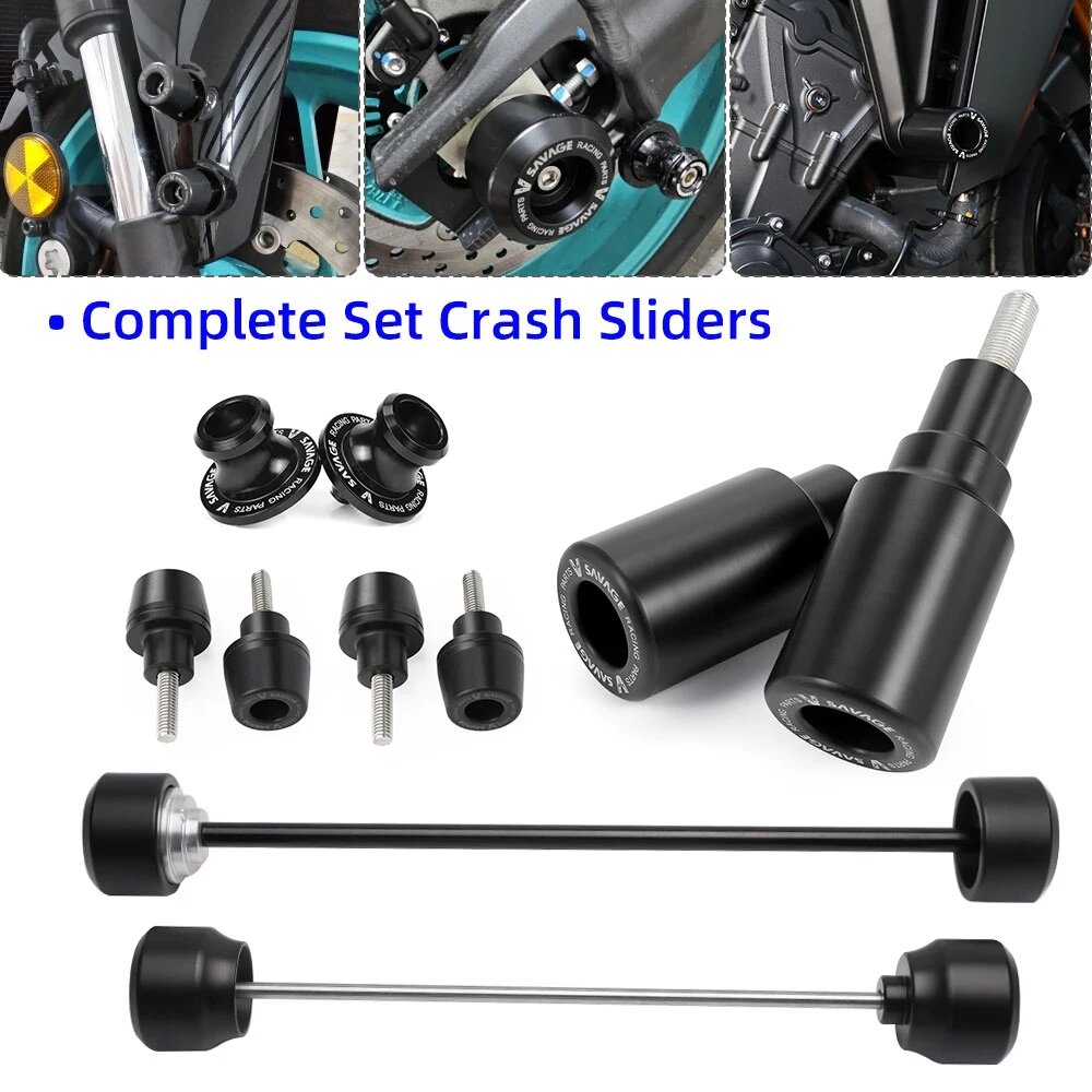 Слайдеры защиты мото Yamaha MT-09 MT 09 SP 2024-2026
