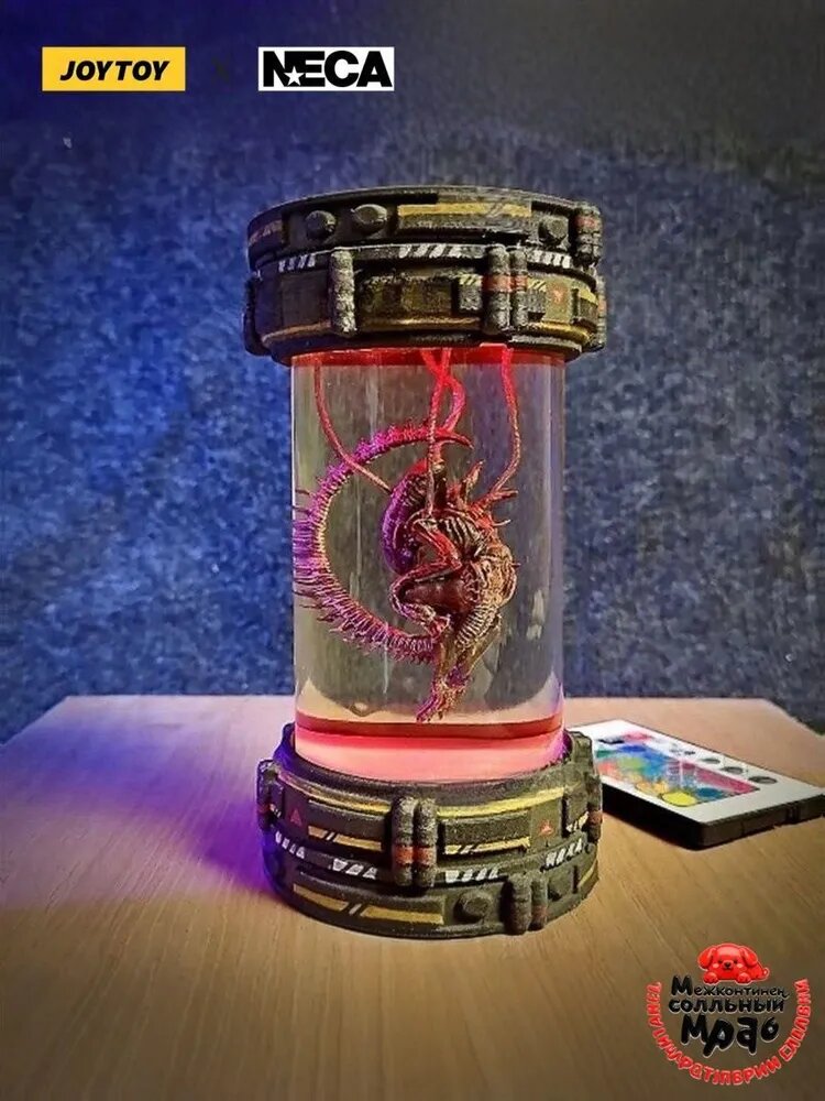 NECA Авторская 3D-модель Чужого / Статичная поза сна /Статуэтка Чужой 002