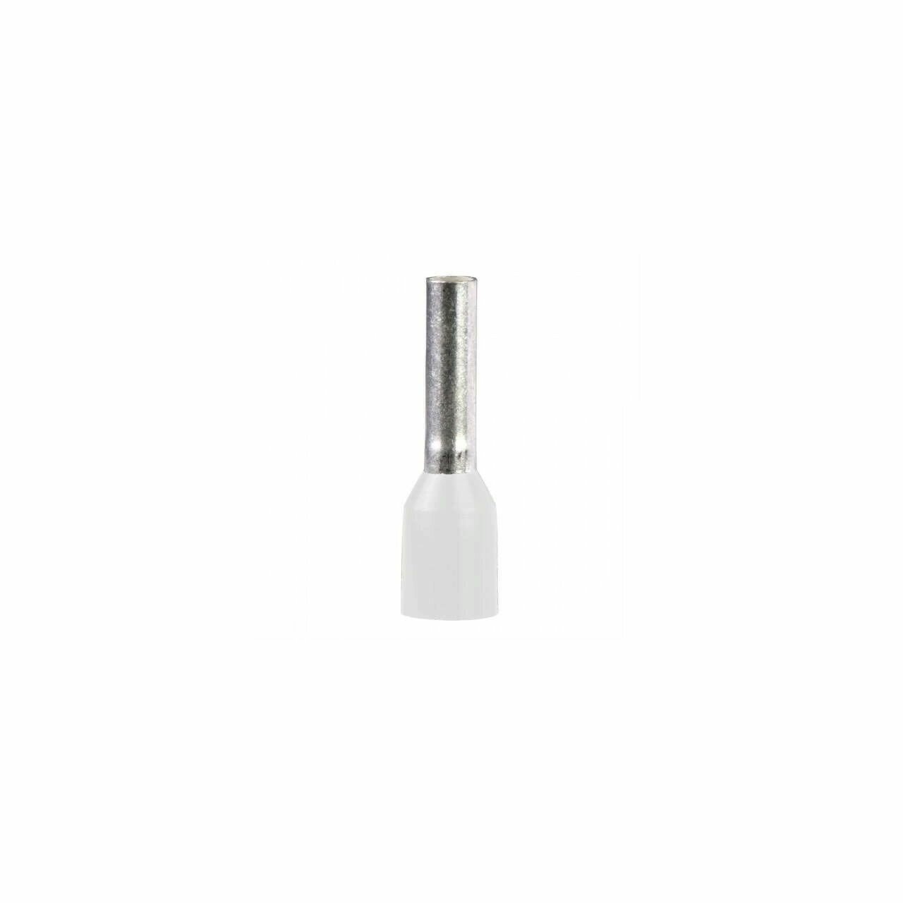 10 шт Наконечник средней длины DZ5CE005 0.5x2 мм белый, Schneider Electric