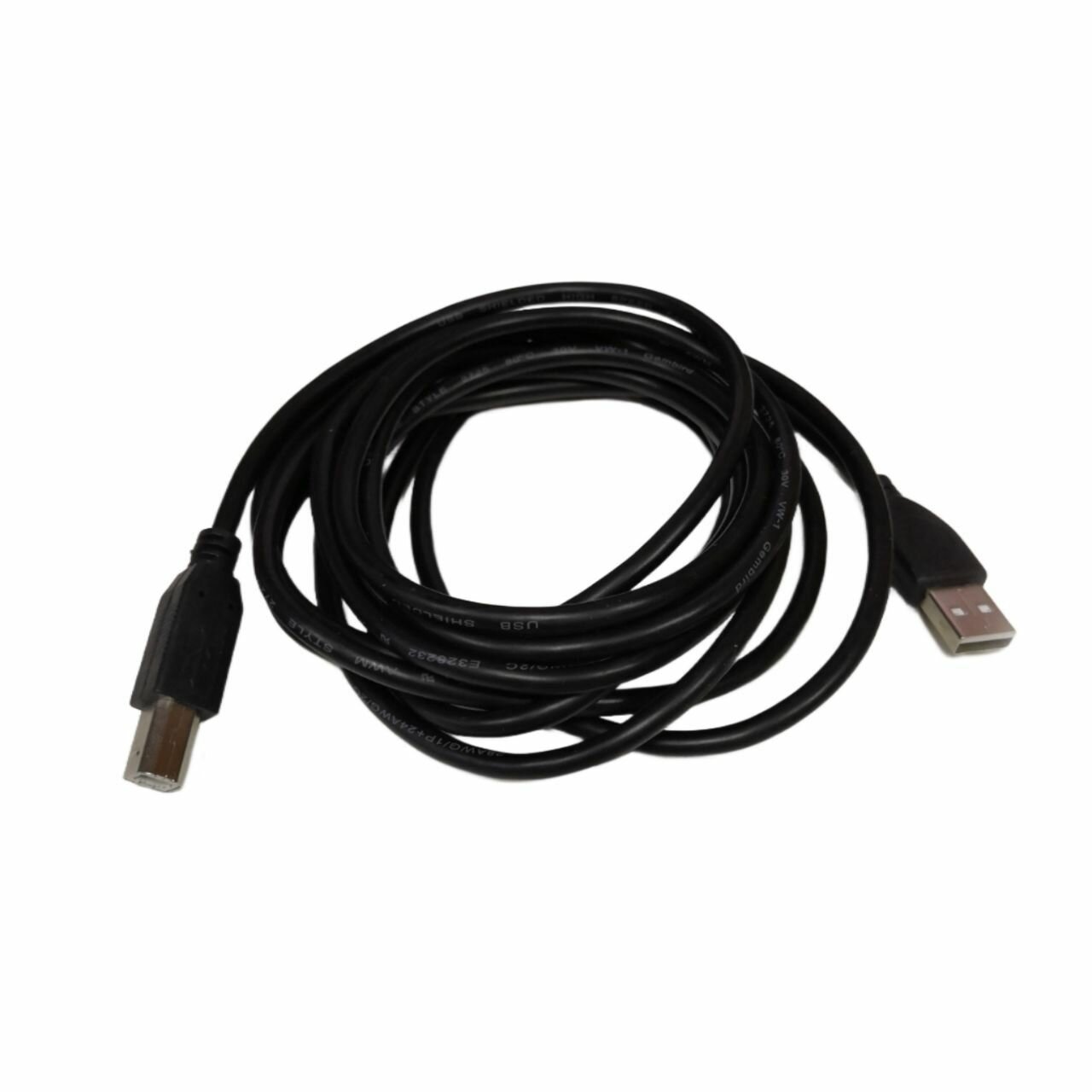 1 шт Кабель переходник USB 2.0 AM/BM, длина 3 м