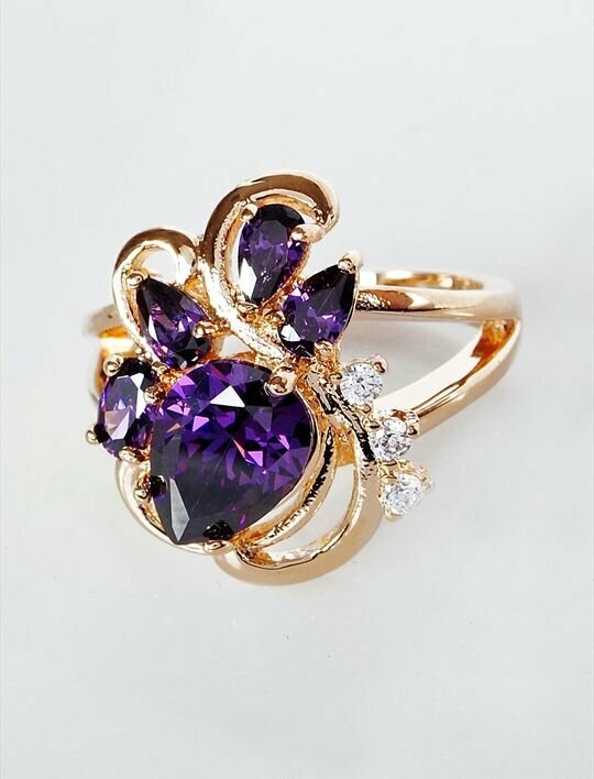 Кольцо, аметист