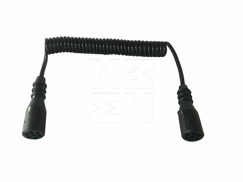 Кабель спиральный 7 полюсов, тип N, ISO 1185, пластик