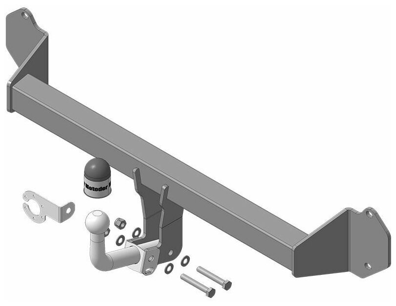 Фаркоп (тягово-сцепное устройство) Motodor на Мини Кантримен 2017-2022