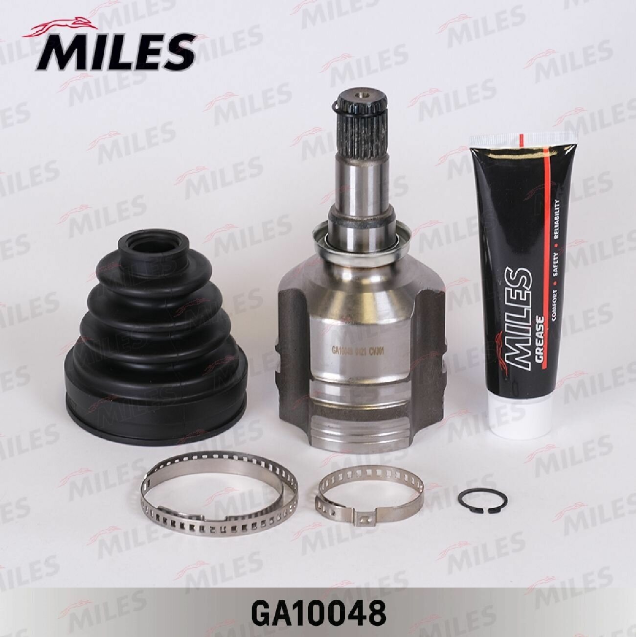 ШРУС TOYOTA AVENSIS T220/T250/COROLLA IX-X E120/E150 1.3VVT-I-1.8 97- внутр, MILES GA10048