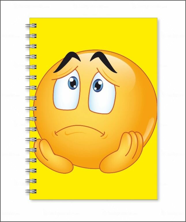 Тетрадь Эмоджи, emoji №51, А6
