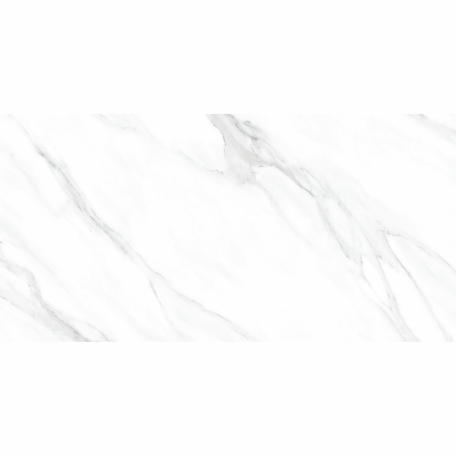 Керамогранит American Calacatta белый серый 60х120 см глянцевая ректификат для пола и стен