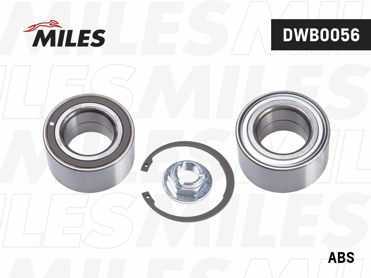 Подшипник ступицы MILES DWB0056, для Ford Kuga, передний, ABS