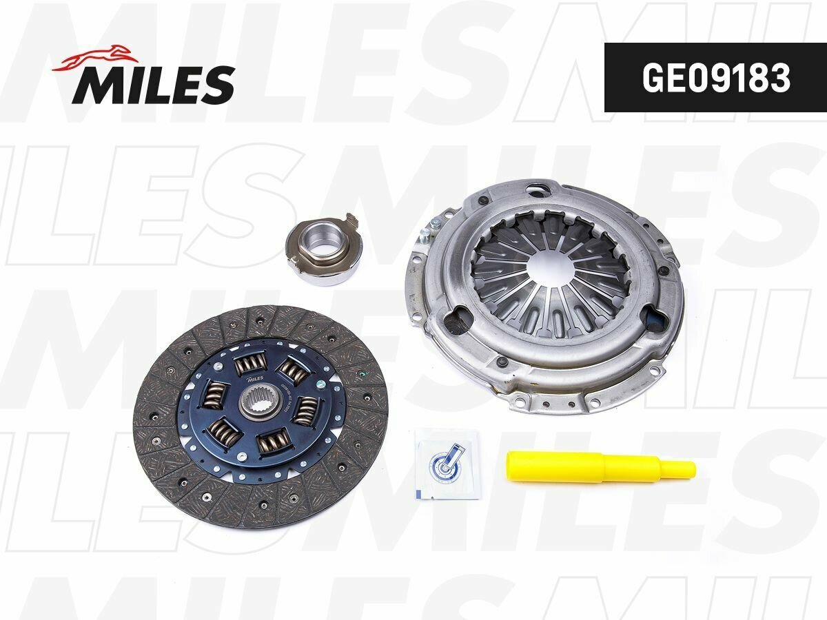Сцепление в сборе (с подш.) MAZDA 6 II 1.8-2.0 07-, MILES GE09183