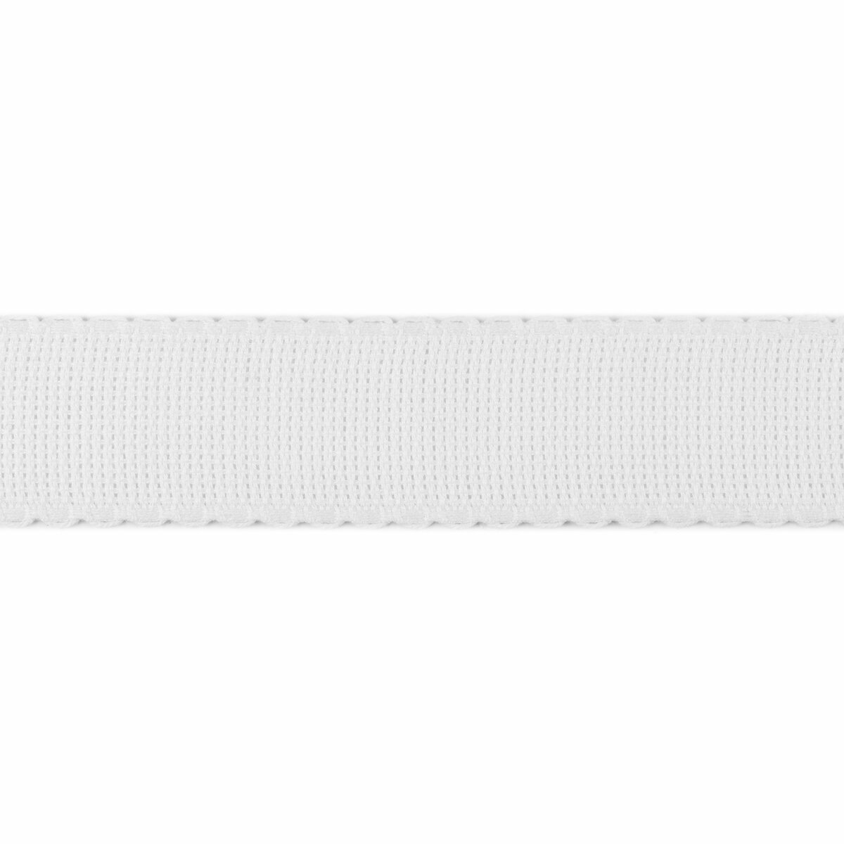 Канва KT-35 Gammaлента Aida №14, 100% хлопок, размер 35 мм на 1,5 м, белый