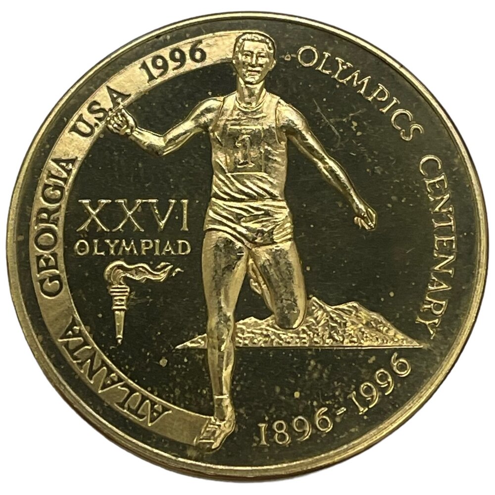 Танзания 2000 шиллингов 1996 г. (XXVI летние Олимпийские Игры, Атланта 1996 - Марафон) (Br) (PP) (3)