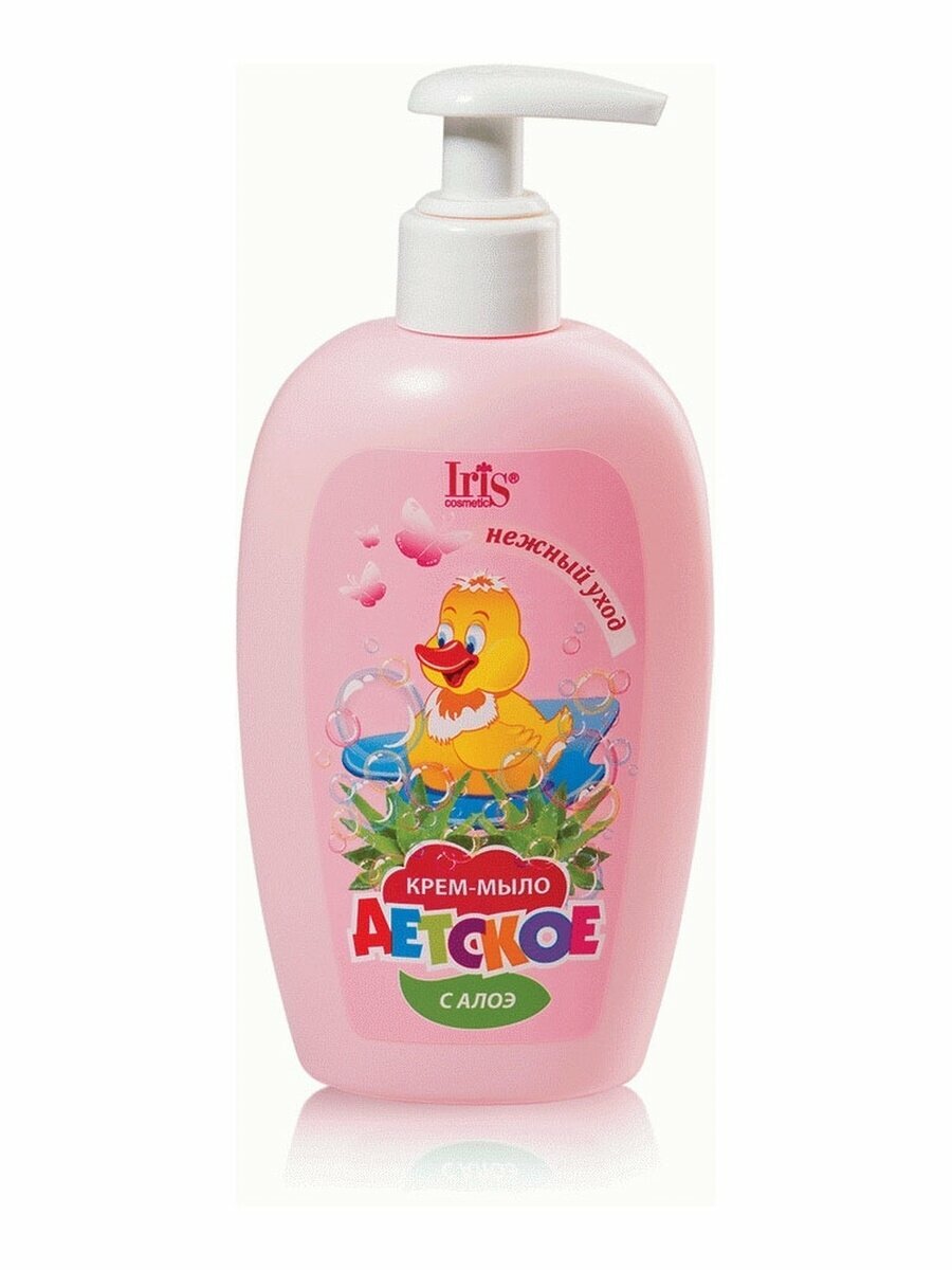 Iris cosmetic Крем-мыло детское с Алоэ, 250 мл/