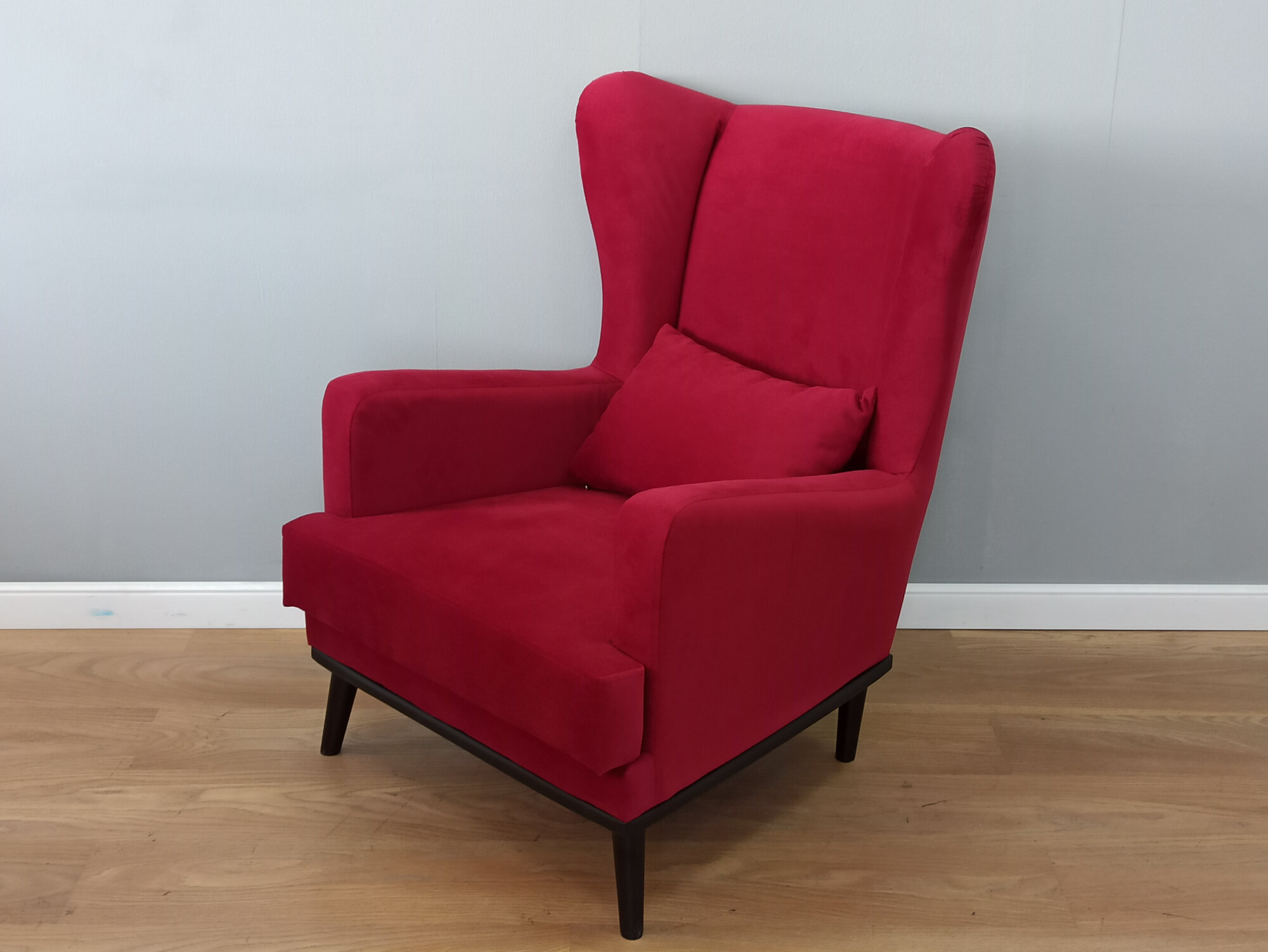 Кресло для отдыха томас (Барон) малинового цвета ш. 78 см, в. 90 см, г. 90 см.