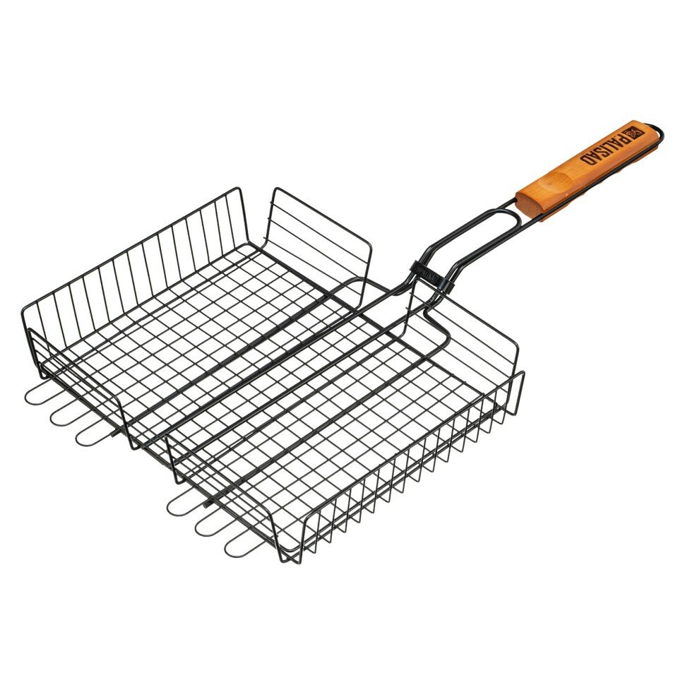 PALISAD Решетка гриль 260 х 320 х 65 мм, объемная, антипригарное покрытие, Camping Palisad, ( 69552 )