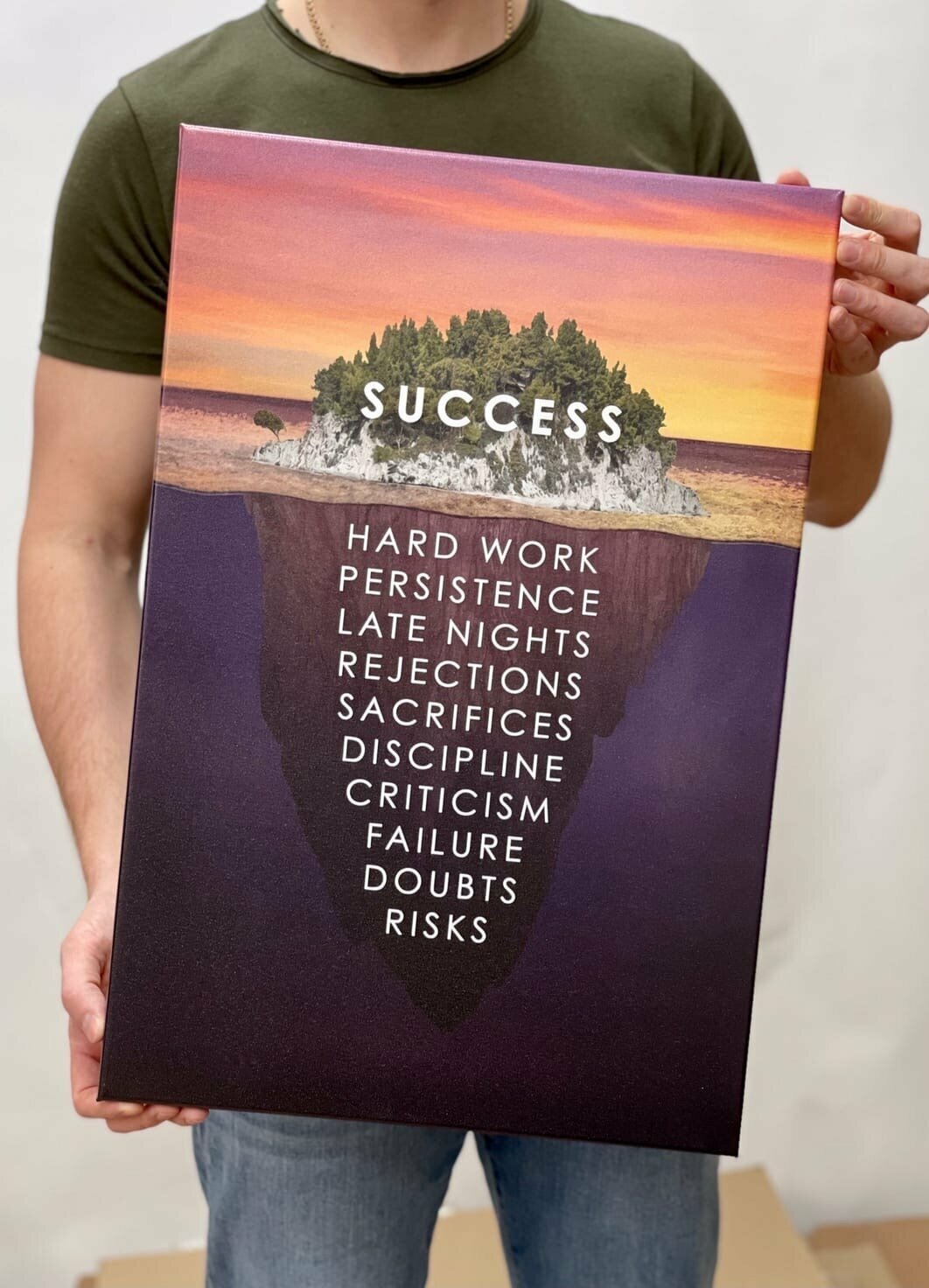 Картина на холсте / на стену фото Люкс, 40 х 60 см