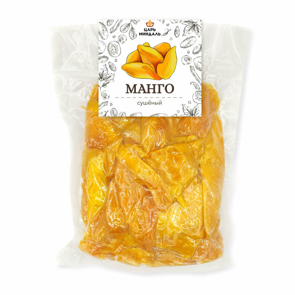 Манго сушеный Царь Миндаль, 1 кг