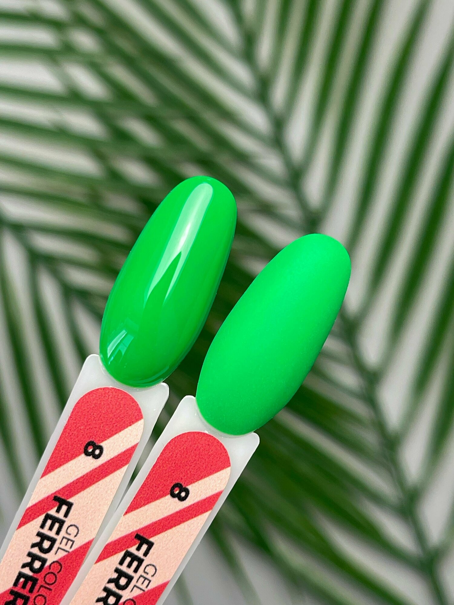 Ferrero Porsche. Цветной гель-лак для ногтей, маникюра. Оттенок 8