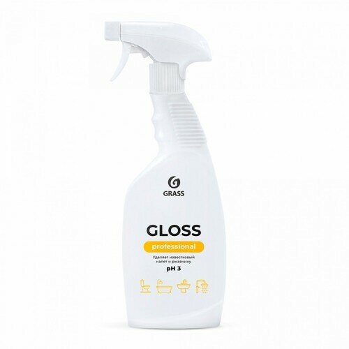 GraSS Чистящее средство для сан. узлов Gloss Professional 600 мл