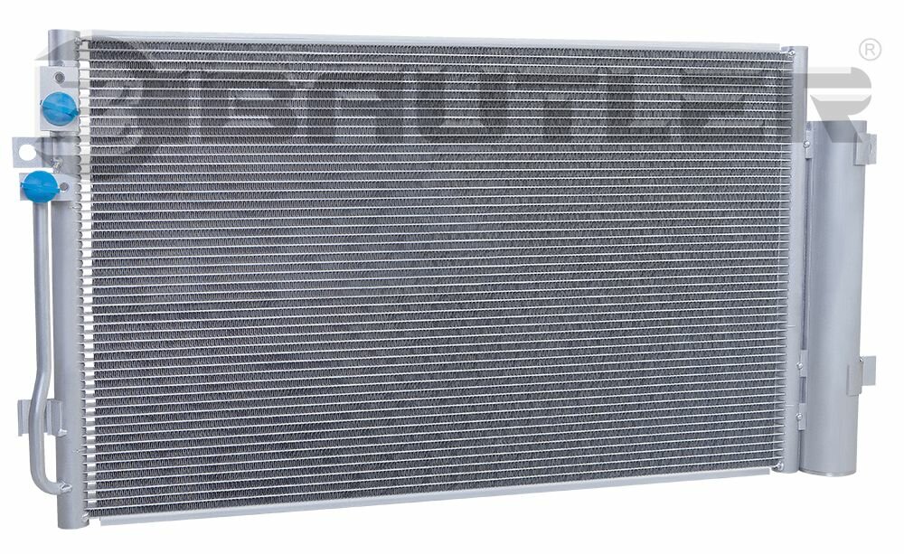 Радиатор кондиционера для ВАЗ 2190-2194 Гранта, Калина 2, LADA Granta, Kalina ll с ресивером (аналог Kdac) арт BTL0091ACR