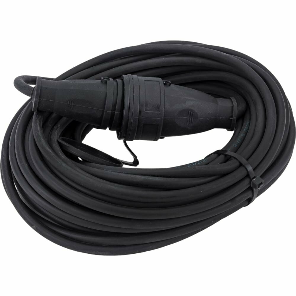 Силовой морозостойкий удлинитель SVET УХ16-1-20 КГ 2x2,5 16А, 4000Вт, IP44 XX0433-00020, подключения оборудования