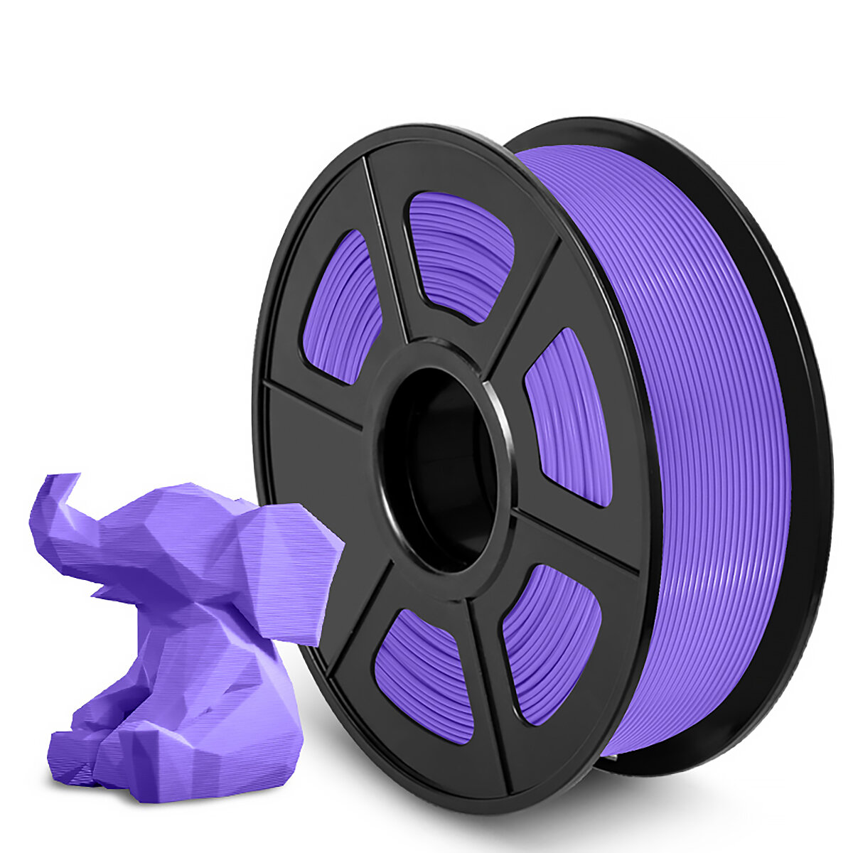 Филамент NVPRINT PLA Purple для 3D печати диаметр 1.75мм длина 330 метров масса 1 кг