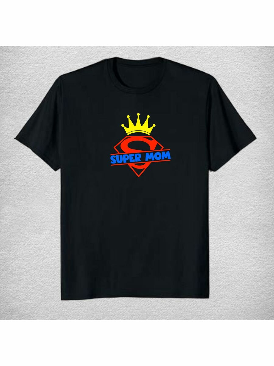 Футболка супер мама super mom