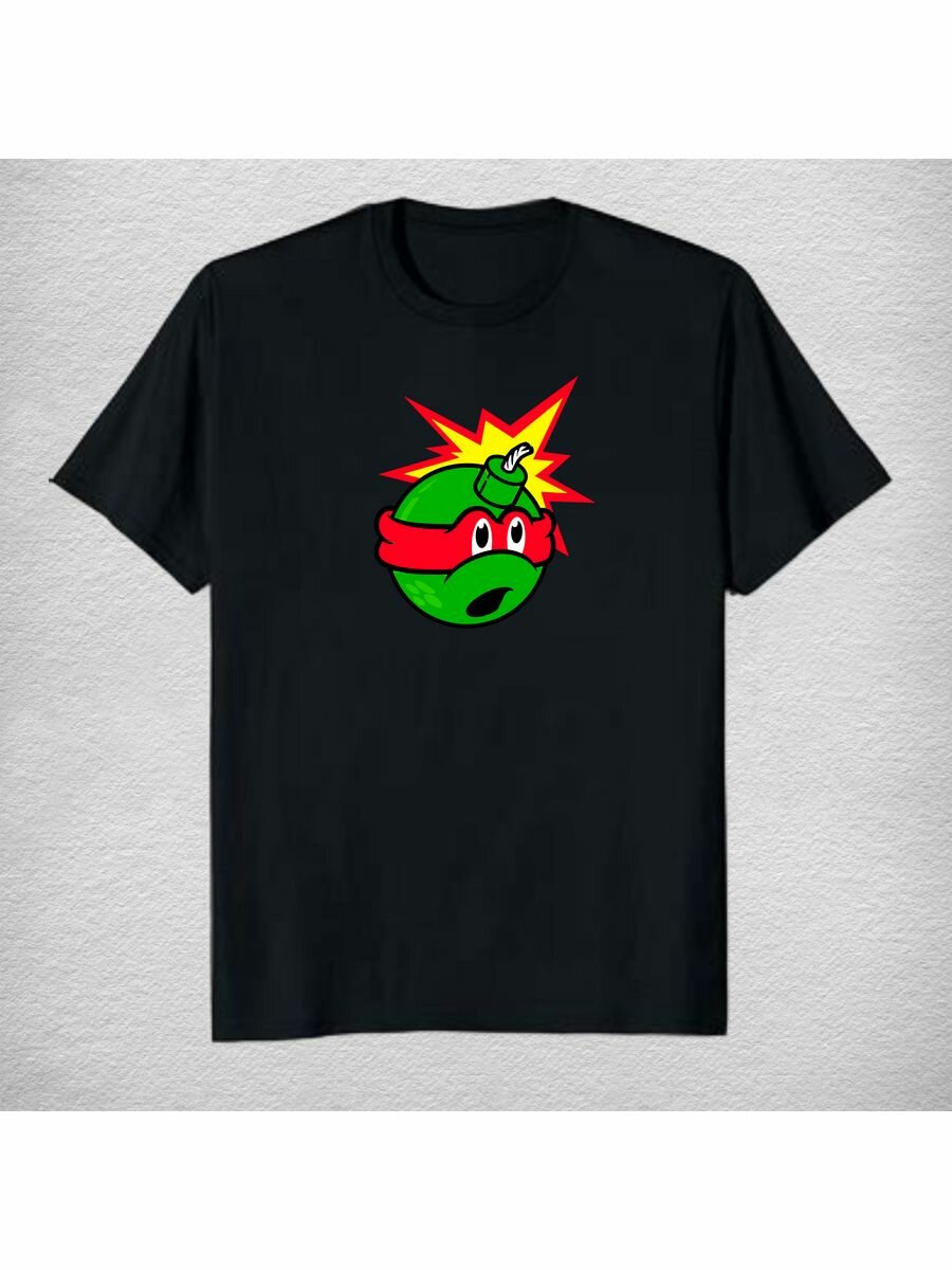 Футболка черепашки ниндзя бомба