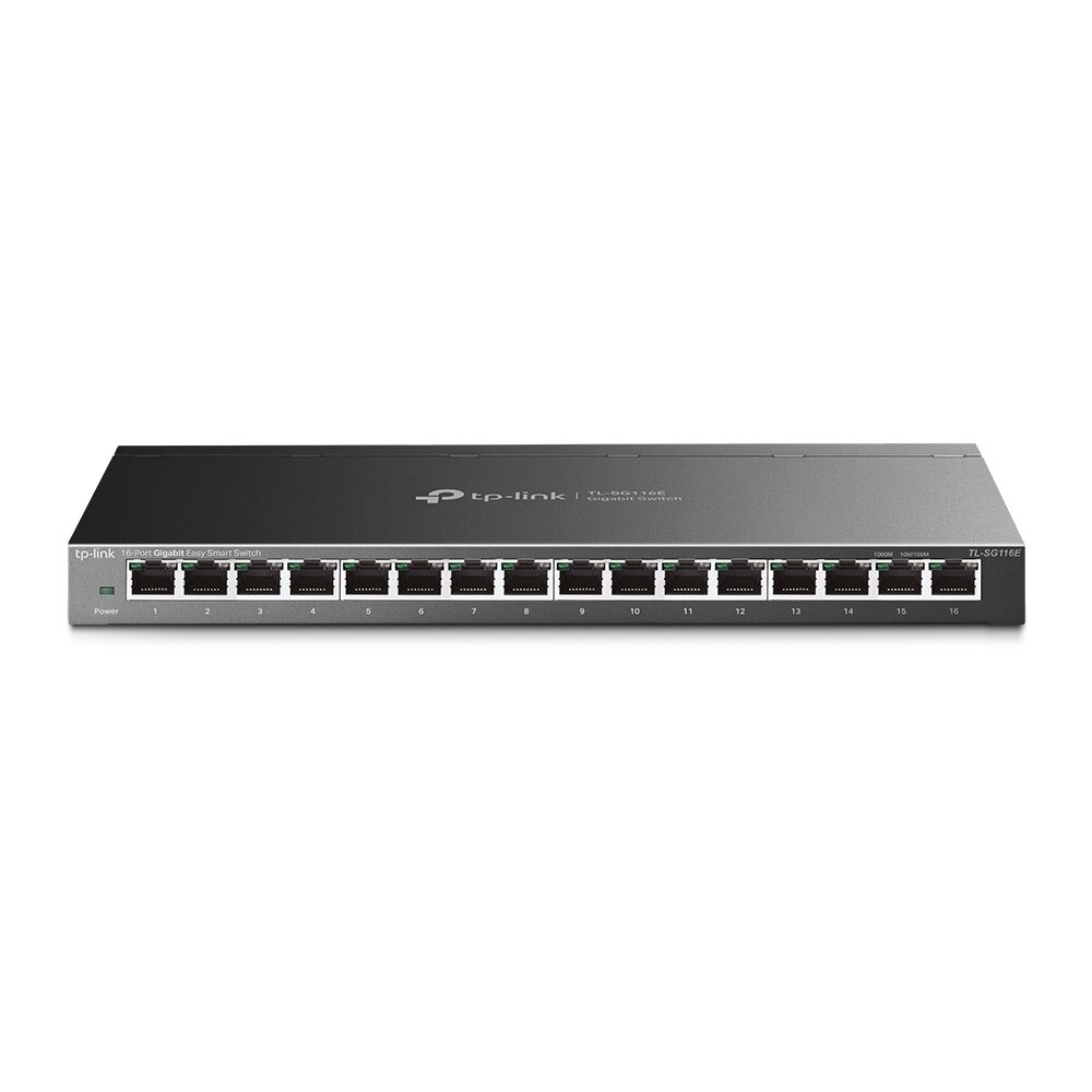 Коммутатор TP-Link TL-SG116E, 16 портов 10/100/1000, управляемый