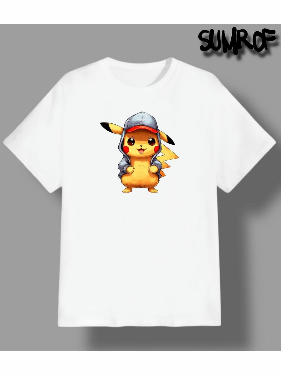 Футболка покемон пикачу pokemon