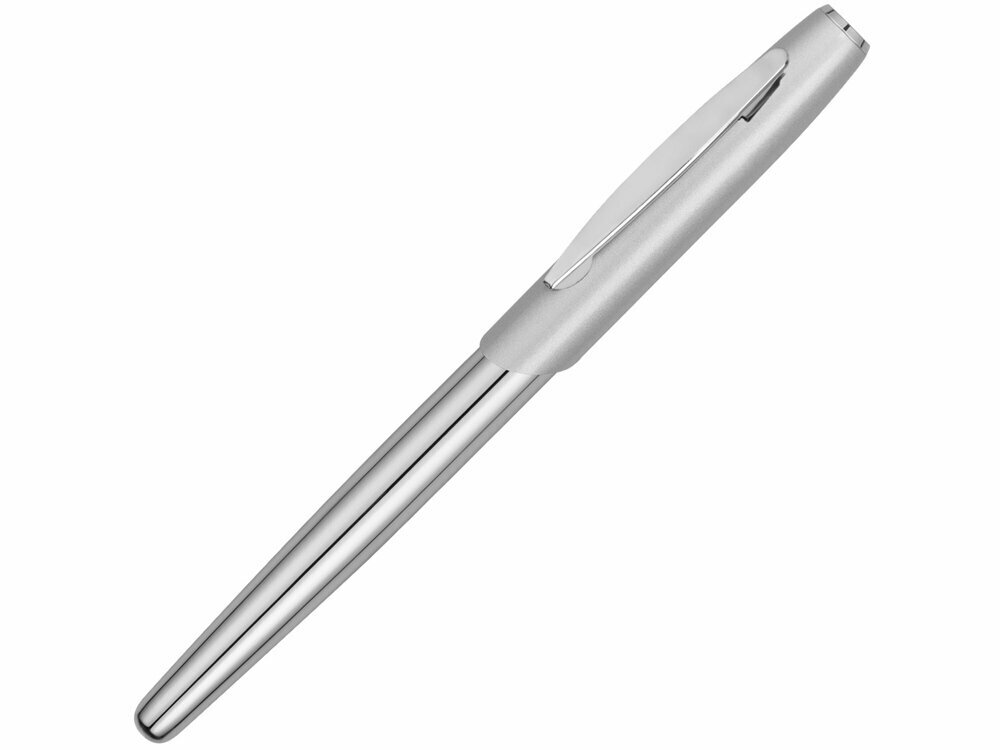 Ручка роллер «Roma» Lettertone, цвет корпуса серебристый, чернила синии