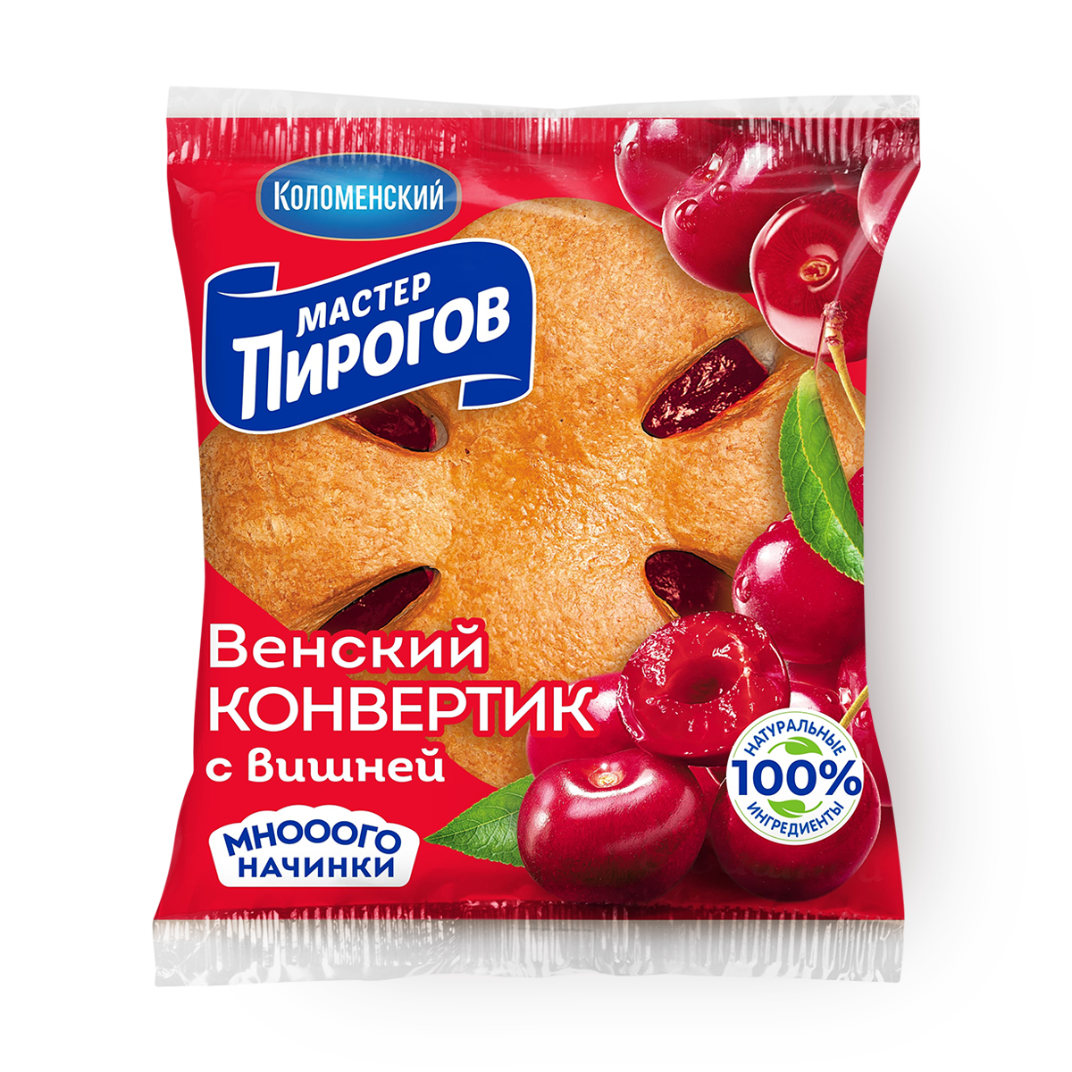 Венский конвертик слоёный с вишней Мастер Пирогов «Коломенский»