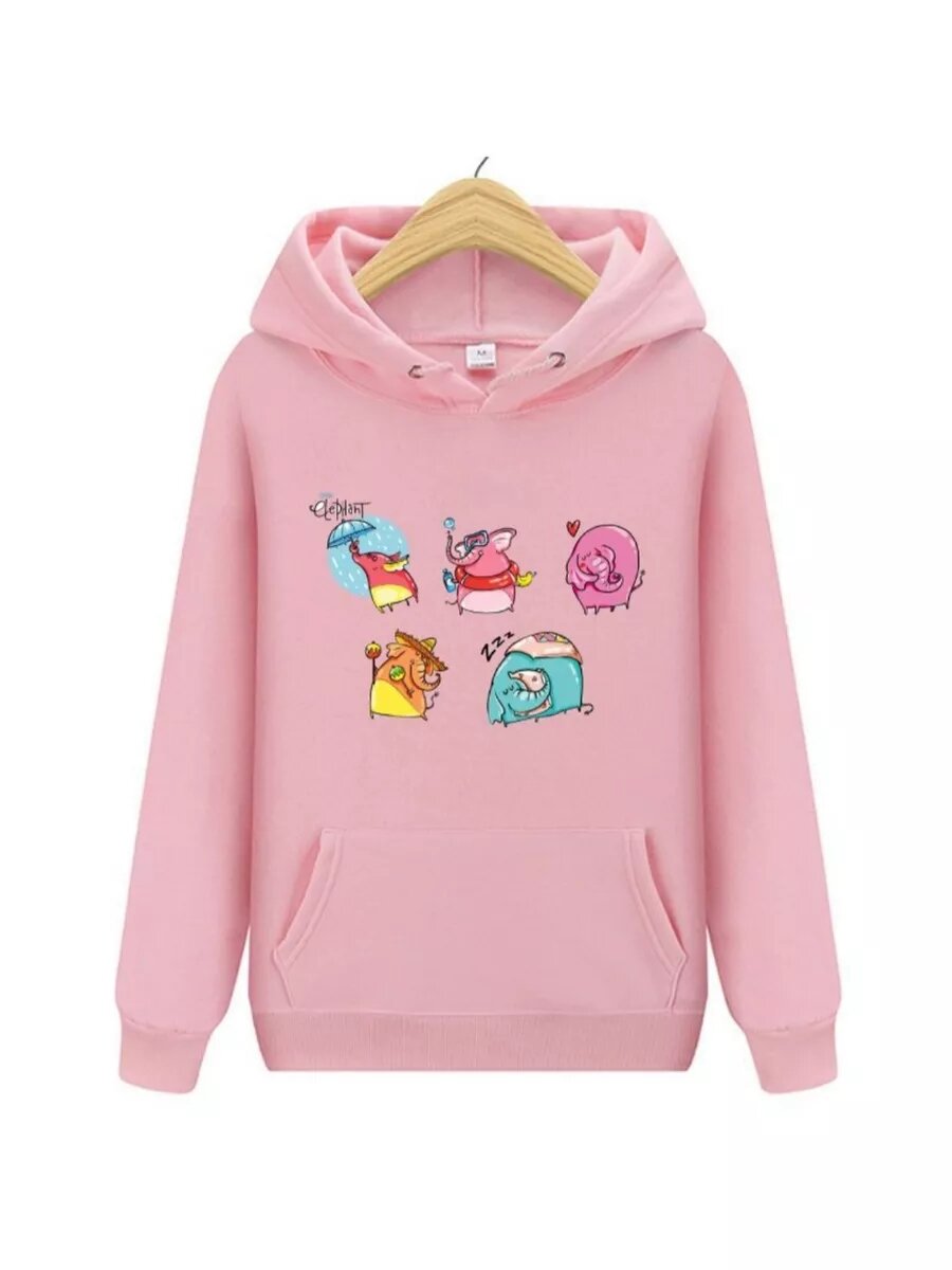 Термотрансфер "Слоники", наклейка на одежду, 26х17