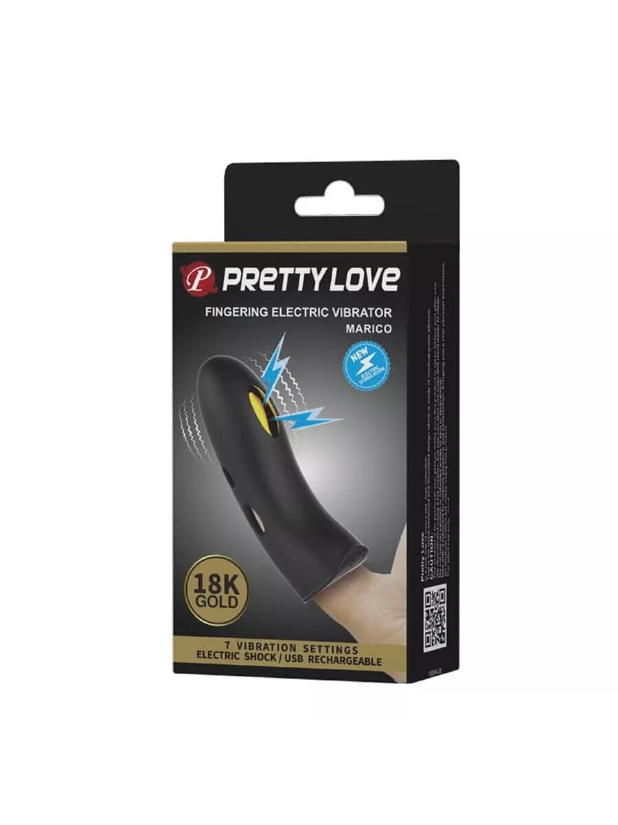 Сквирт-вибратор на палец Pretty Love Marico