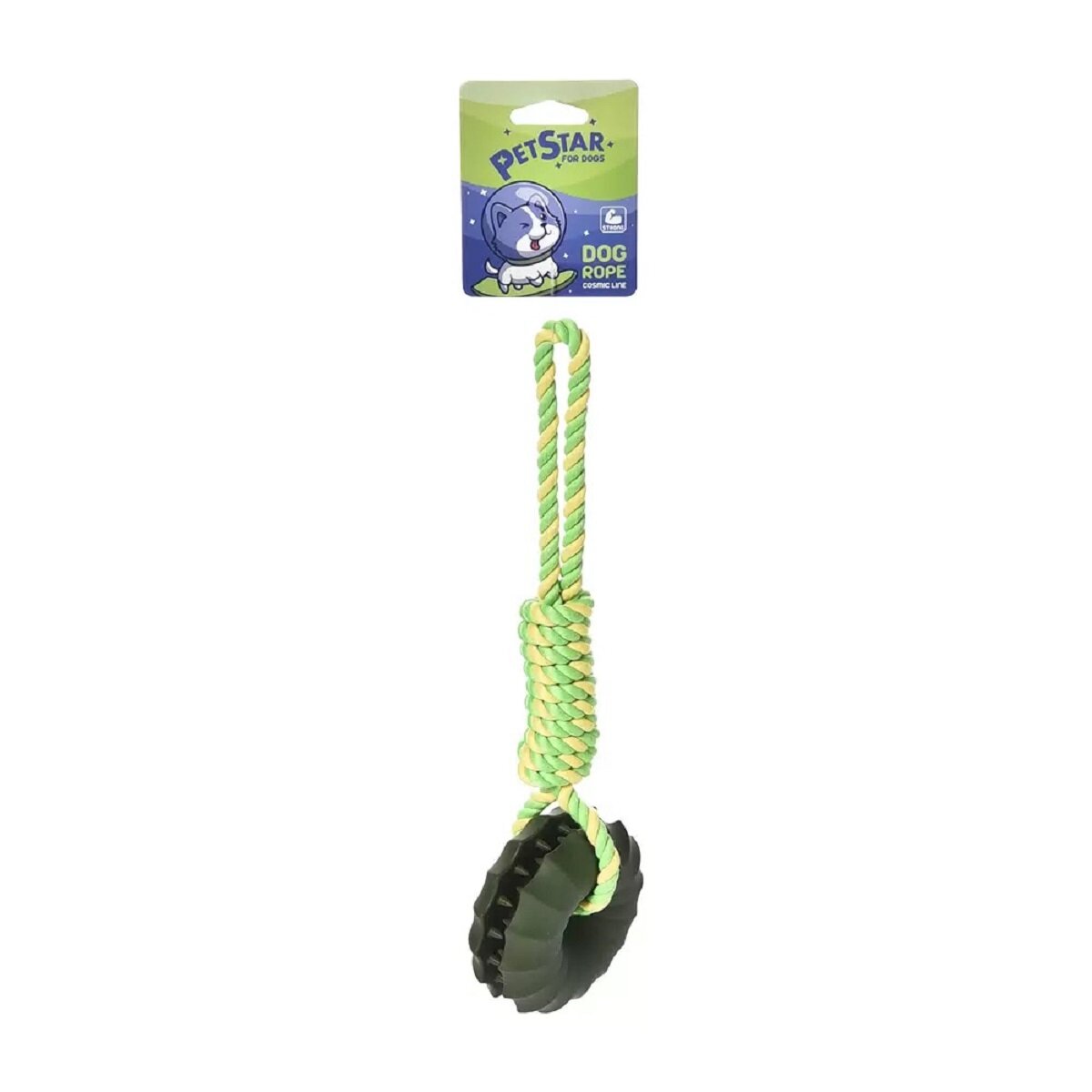 Игрушка веревочная для собак Канат с шиной, 9,5 х 4,2 х 30 см, PET STAR