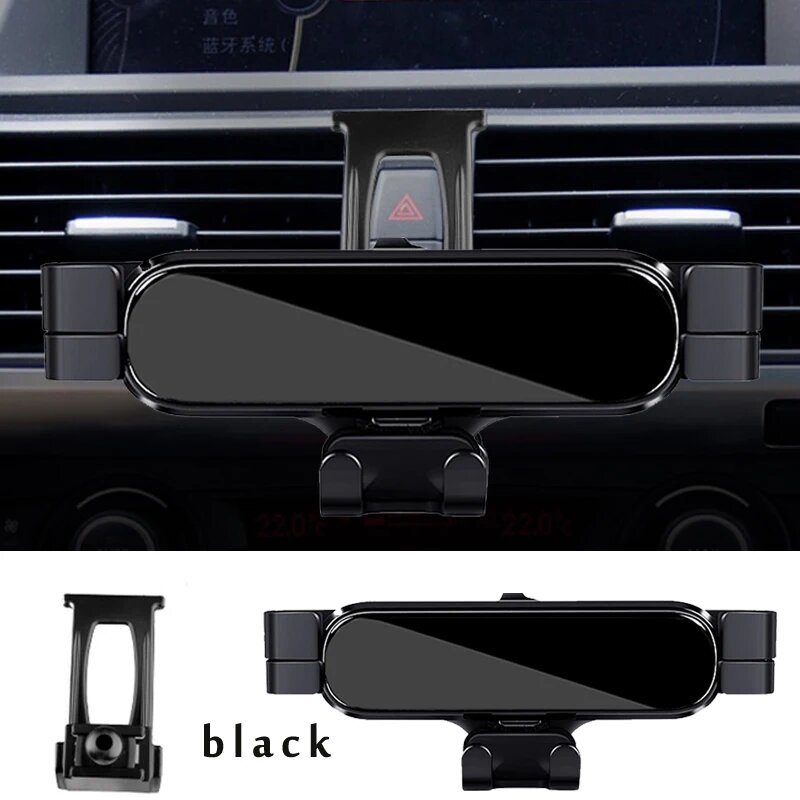 Автомобильный держатель для телефона для BMW X5 E70 X6 E71 E72 автомобильный Стайлинг black